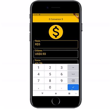 Currency Exchange Flutter App With API
