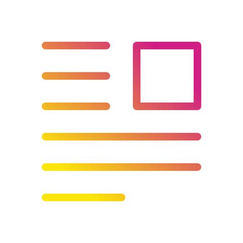 Align Generic Gradient Icon Align Generic Gradient Icon