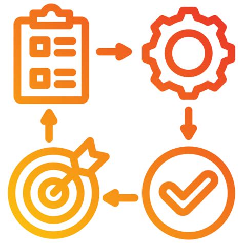 Pdca Generic Gradient Fill Icon