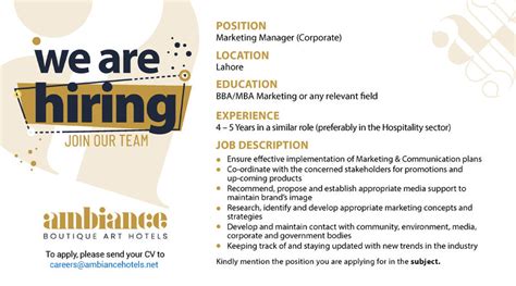 Awaiz Adil On Linkedin Great Opportunity To Join Our Brilliant Team