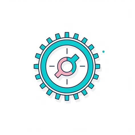 Settings Icon Gear And Configuration Symbol Art Logo Illustration