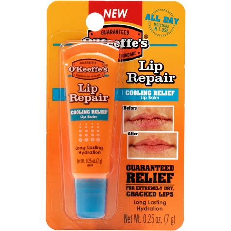 Okeeffes Lip Repair Cooling Relief Lip Balm Tube