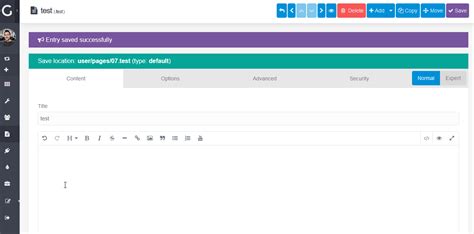 Pages Are Now Saving In Html Instead Of Markdown Support Grav