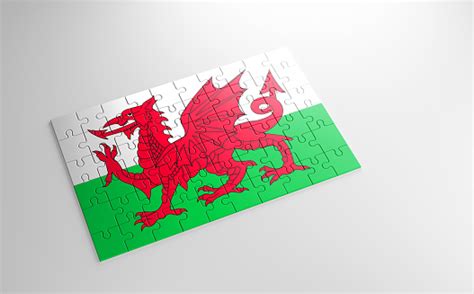 웨일스 국기의 인쇄와 직소 퍼즐 흰색 배경에 고립 된 퍼즐의 조각 성취와 완벽한 개념 국가 무결성의 상징 3d 일러스트레이션 0명에 대한 스톡 사진 및 기타 이미지 Istock