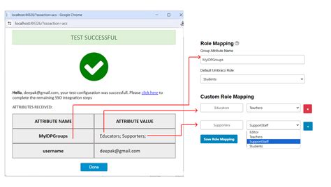 Attribute And Role Mapping