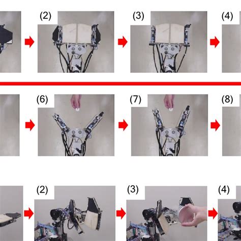 Model Of Pinching A Cylindrical Object And Cutting Motion Of Scissors
