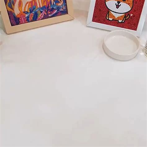 ลายการ์ตูน ภาพระบายสีตามตัวเลข ขึงเฟรมไม้พร้อมอุปกรณ์ ขนาด 20x20 ซม ของขวัญ Diy Th