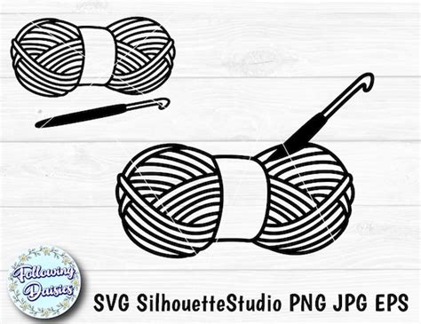 Crochet Hook Silhouette