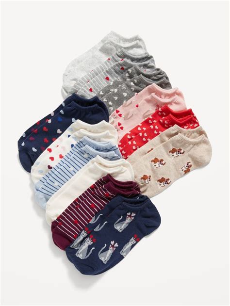 Ankle Socks 12 Pack For Women Old Navy In 2024 Ankle Socks Women