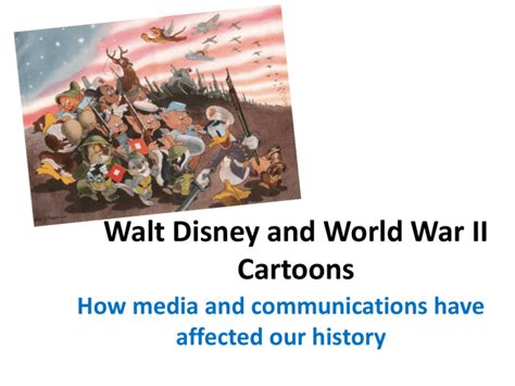 Walt Disney And World War Ii Cartoons