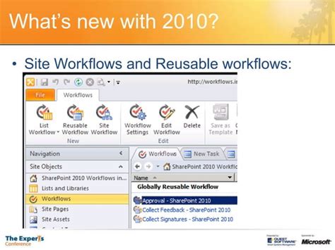 Sharepoint 2010 Workflows Ppt