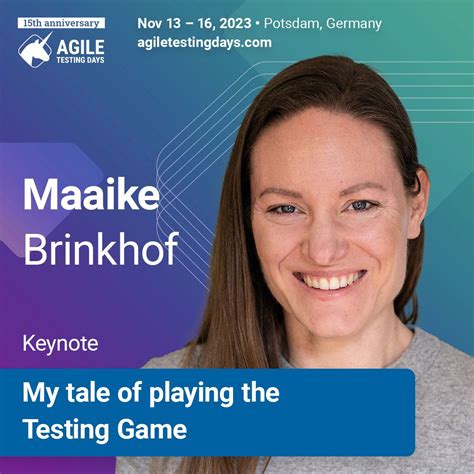 Agile Testing Days Nov 19 22 2024 On Linkedin Agiletd Testing