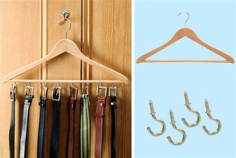 Вешалка для шарфов, очков и ремней своими руками | Фото | Hanger diy ...