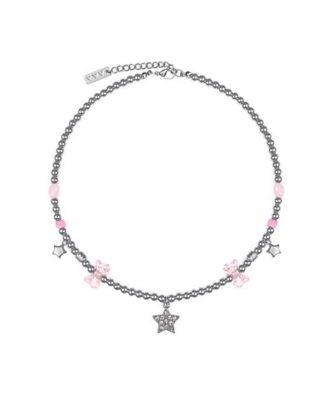 브이브이브이 별 리본 볼 체인 써지컬 목걸이 위시버킷