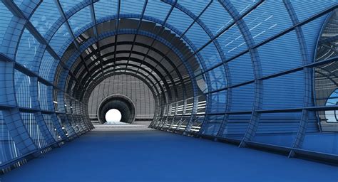 Futuristic Architectural Structure 3d Model By Giimann