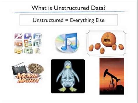 Structured Vs Unstructured YouTube