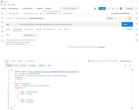 Use Graph Directory Schema Extensions For Microsoft Teams Governance — Thinformatics