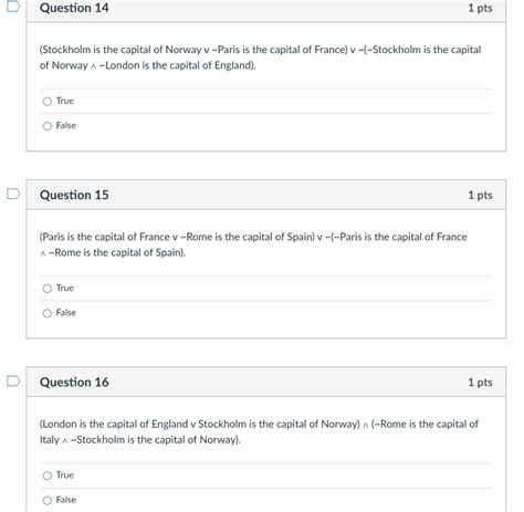 Utilizing The Truth Table Definitions Of Conjunction