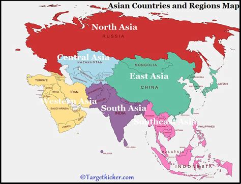 5 Countries In Asia List Of All Asian Countries Ukzq