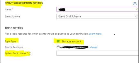 Azure Event Grid Custom Topic With Private End Point And Event Source As Blob Storage And