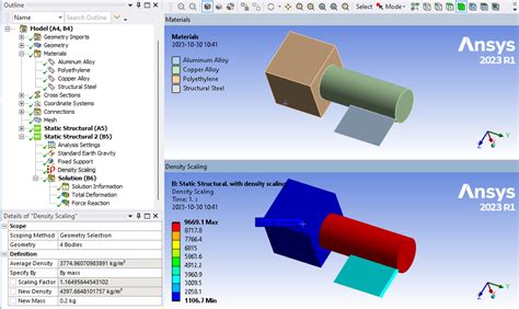 Density Scaling 2311 Created By Edr Medeso Ansys Developer Portal Density Scaling 2311 Created By Edr Medeso Ansys Developer Portal