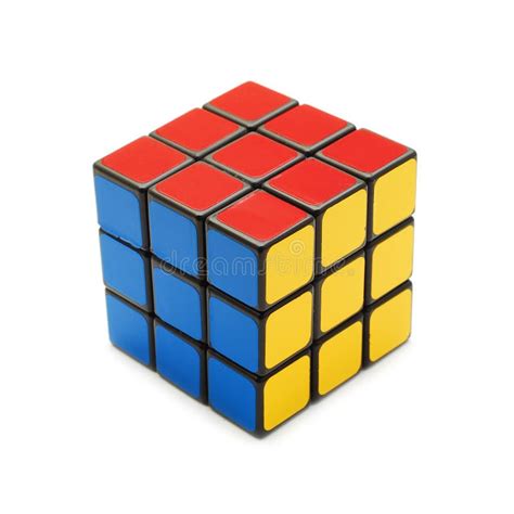 Solved Rubik S Cube Editorial Photo Image Of Play Rubiks 8625691