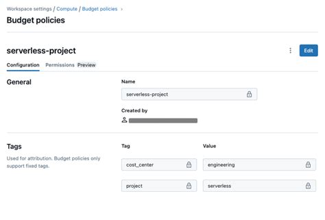 Attribute Serverless Costs To Departments And Users With Budget Policies Databricks Blog