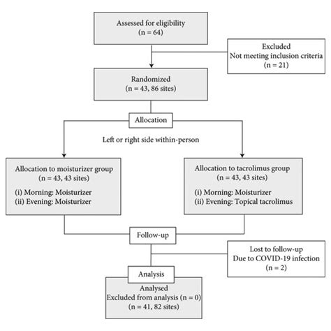 Flowchart Diagram Of The Side By Side Single Blinded And Randomized Download Scientific