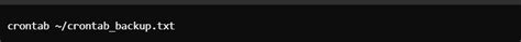 Step By Step Guide To Take Backup Of Crontab In Linux Best Guide 2024
