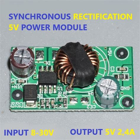 Jual Power Module Synchronous Rectification 12 24v To 5v2 4a 7328 Shopee Indonesia
