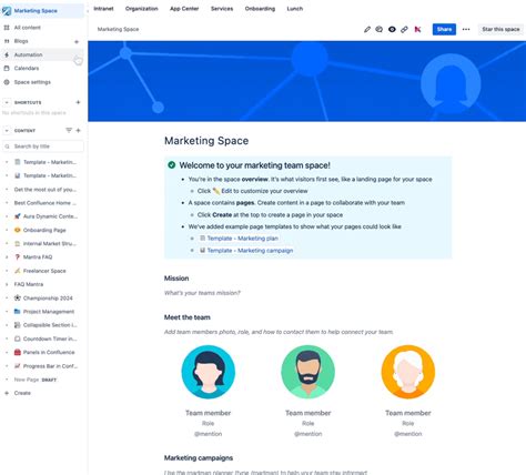 Best Practices For Crafting Confluence Templates Atlassian Community