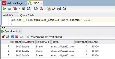 Jdbc Batch Processing And Java Stored Procedure Tutorial