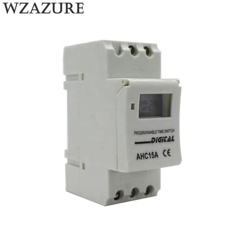 12v 24v 110v 220v Weekly Programmable Timer Relay Switch Weekly Timer And Timer