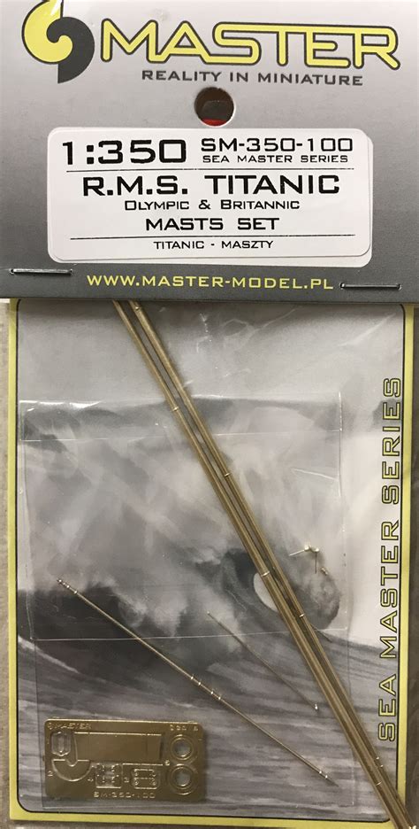 R M S Titanic Olympic Britannic Masts Set Ipms Usa Reviews