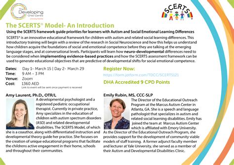 Scerts® Model Training 9 Cpd Points Empowering Professionals To Transform Lives The