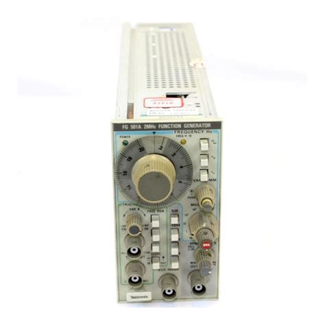 TEKTRONIX FG501A INSTRUCTION MANUAL Pdf Download ManualsLib