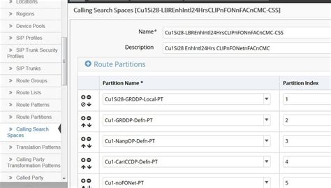 Cisco Hosted Collaboration Solution Release 115125 Dial Plan