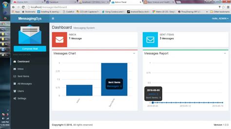 Simple Email Like Messaging System In Codeigniter