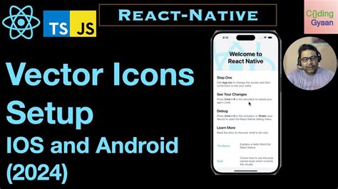 React Native Vector Icons Setup Ios And Android 2024 Youtube