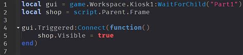 Help With Triggered Is Not A Valid Member Of Part Scripting