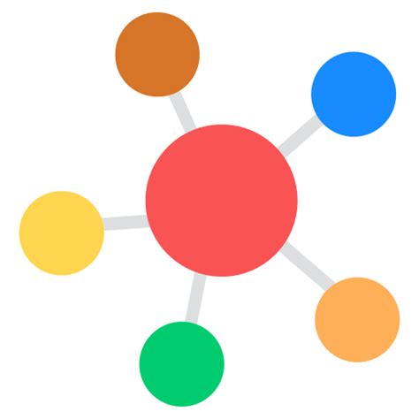 Molecular Structure Generic Flat Icon