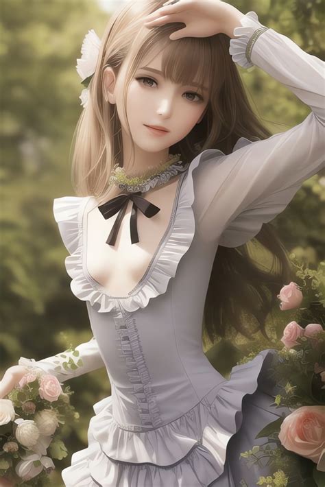 【500枚】透明感のあるスレンダー美少女aiイラスト集※リアル 冒険者 Booth