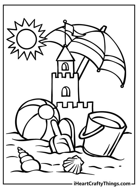 72 Summer Coloring Pages Free To Print Detailed Pdf Sheets