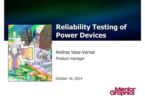 pdf reliability testing of power devices power · pdf file