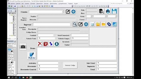 Diseñar Formularios Python Tkinter Con Excel Youtube