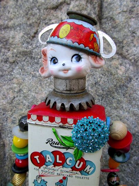 Circus Dog Assemblage Is Adorable Assemblage Art Dolls Assemblage