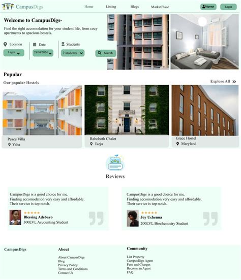 Gbemisola Amiame On Linkedin Productdesign Uiux Campus Accomodation Product