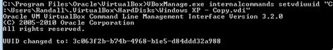 Change UUID Of VirtualBox Vdi Randall Kent