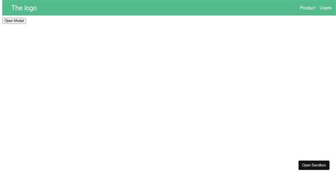 React Responsive Nav Bar Codesandbox