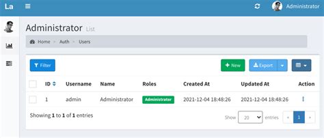 Laravel 備忘録 Laravel Sail作成したプロジェクトにlaravel Adminで管理画面導入 きりんブログ
